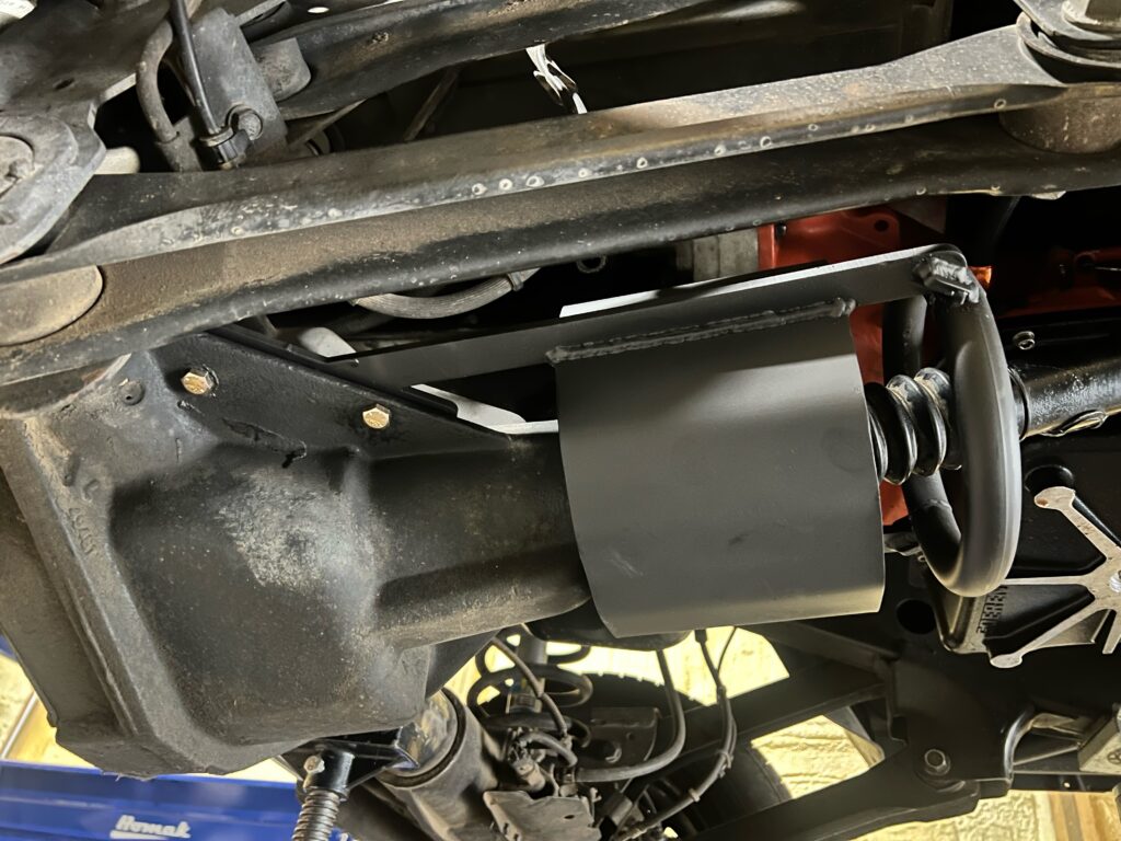 2ND GEN DODGE FRONT DRIVE SHAFT HOOP/ SHIELD