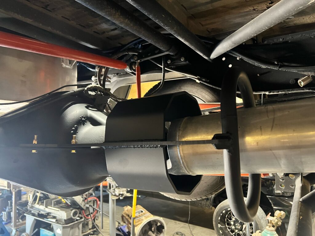 2ND GEN DODGE DRIVE SHAFT HOOP/ SHIELD